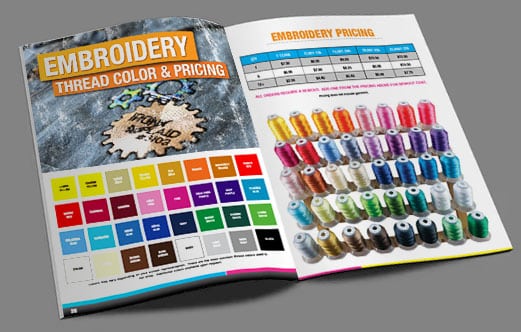Professional Screen Print Catalog Template | Customize & Impress